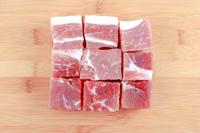 Mrs. Garcia's Pork Cubes - 450g – Mrs. Garcia's Meats Cebu